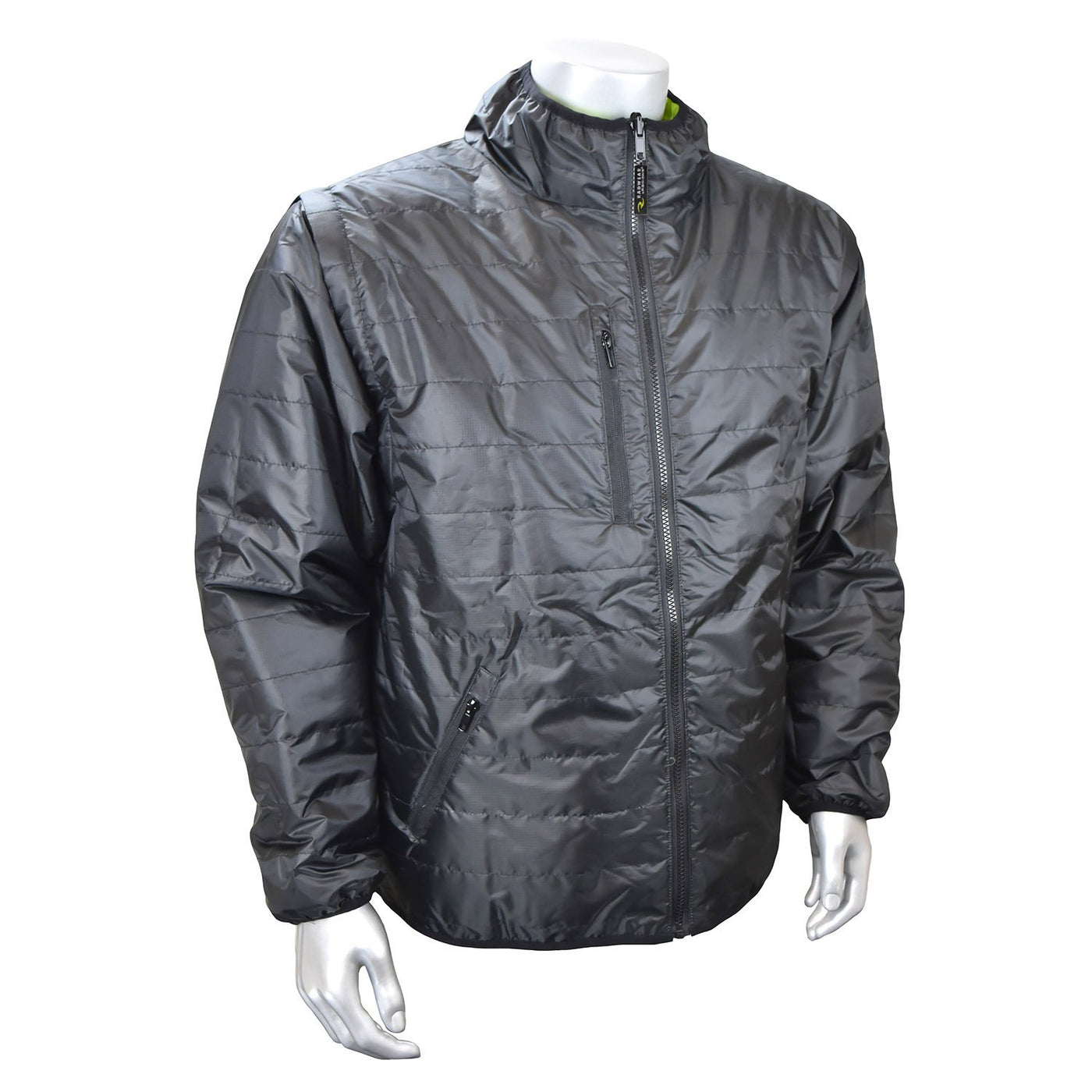 Radians SJ510 Quilted Reversible Jacket with Zip-Off Sleeves — Global ...